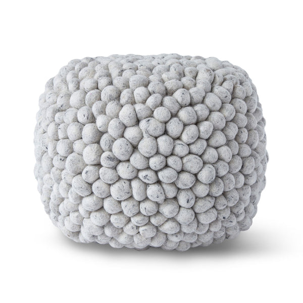 Bohemian Pebble Pouf - Grey – ardillasunited